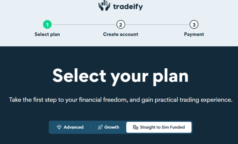 Tradeify 帳號比較 Tradeify 帳號選擇指南 Growth / Advanced / Strai